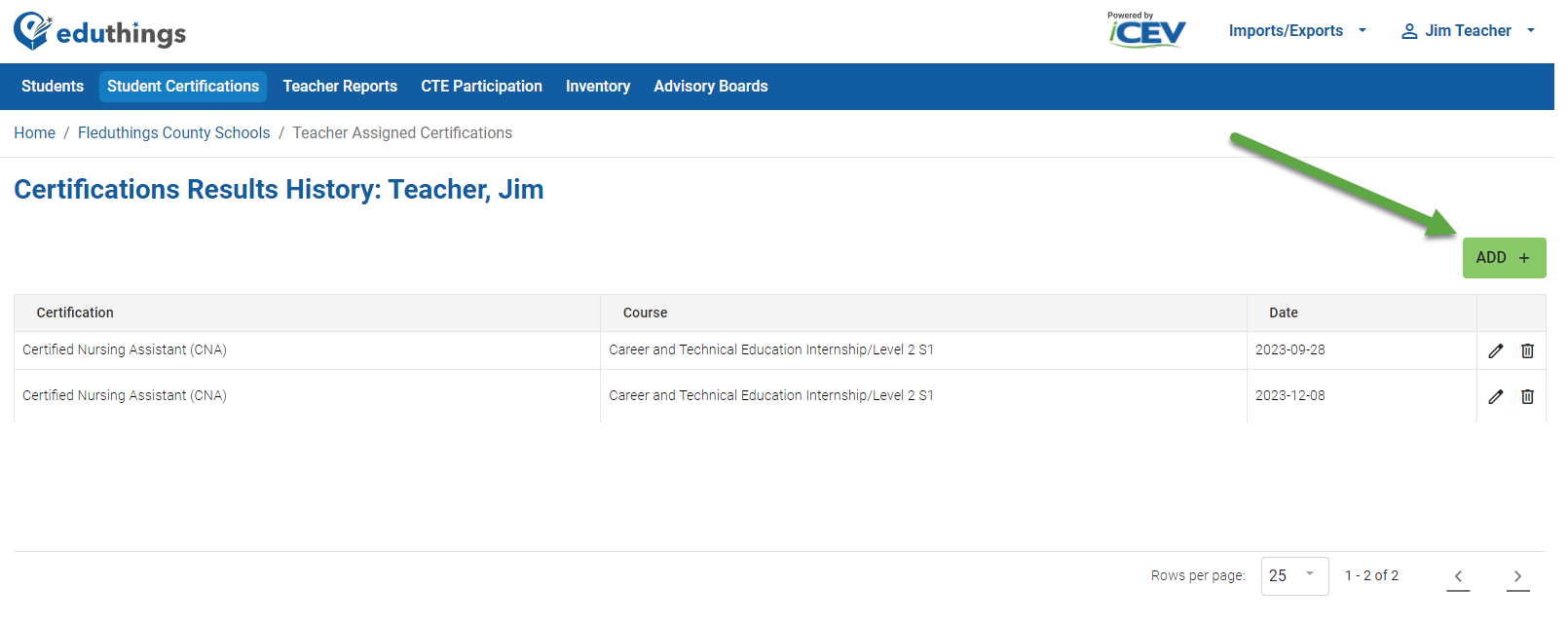 Verify Your Certifications Offered – Support Center