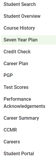 How to print a four/seven-year plan for a student? updated – Support Center